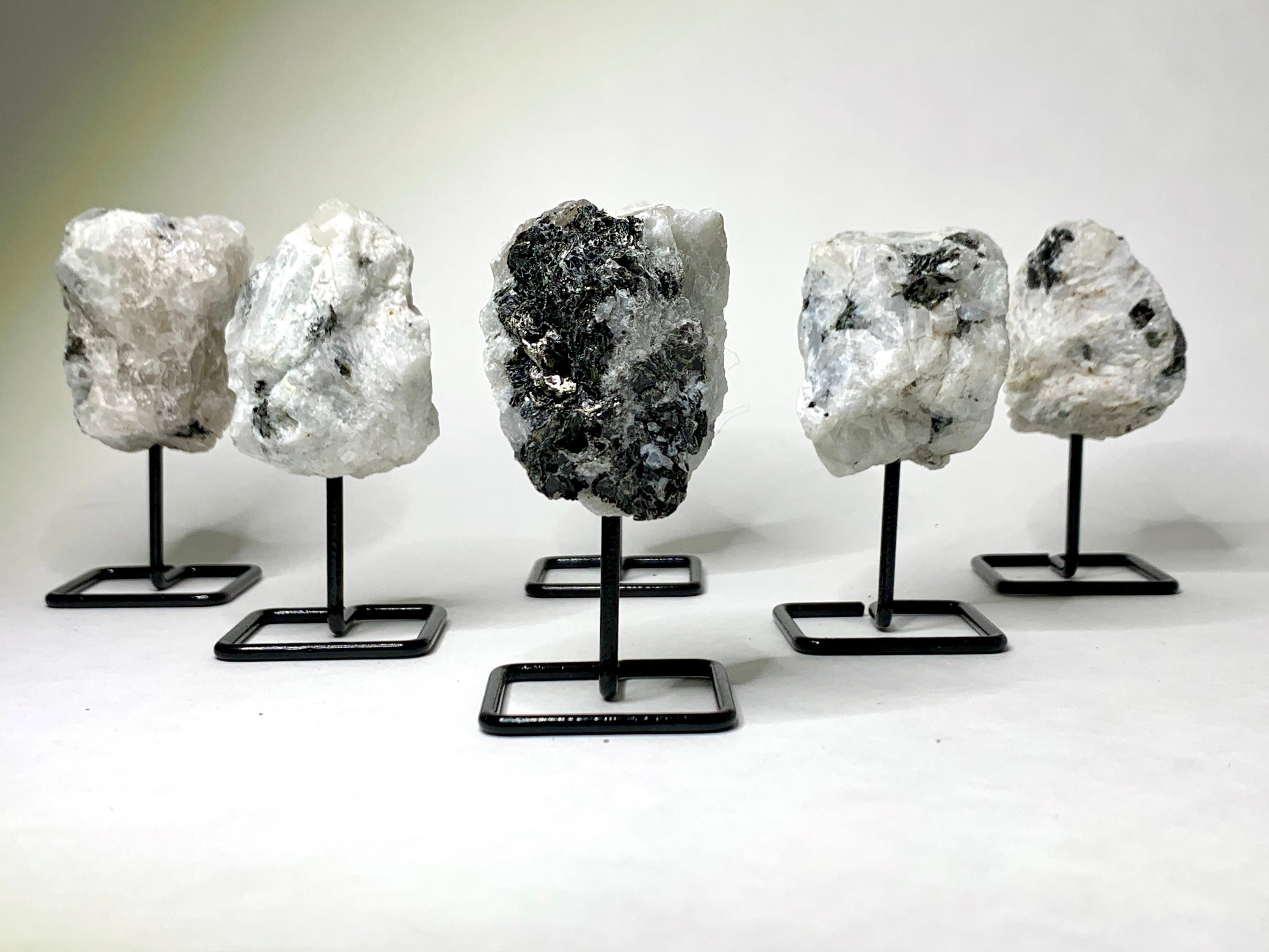 Rainbow Moonstone on Stand | Etsy