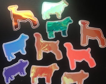 Livestock Stickers | Etsy