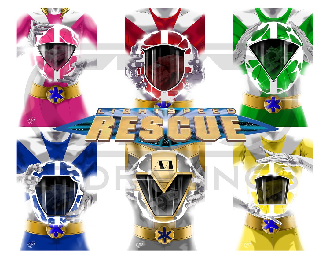 Lightspeed Rescue Helmet Prints - Etsy