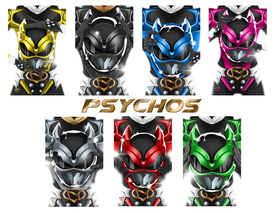 Psycho Prints - Etsy