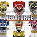 Megaforce season 1 Helmet Prints - Etsy