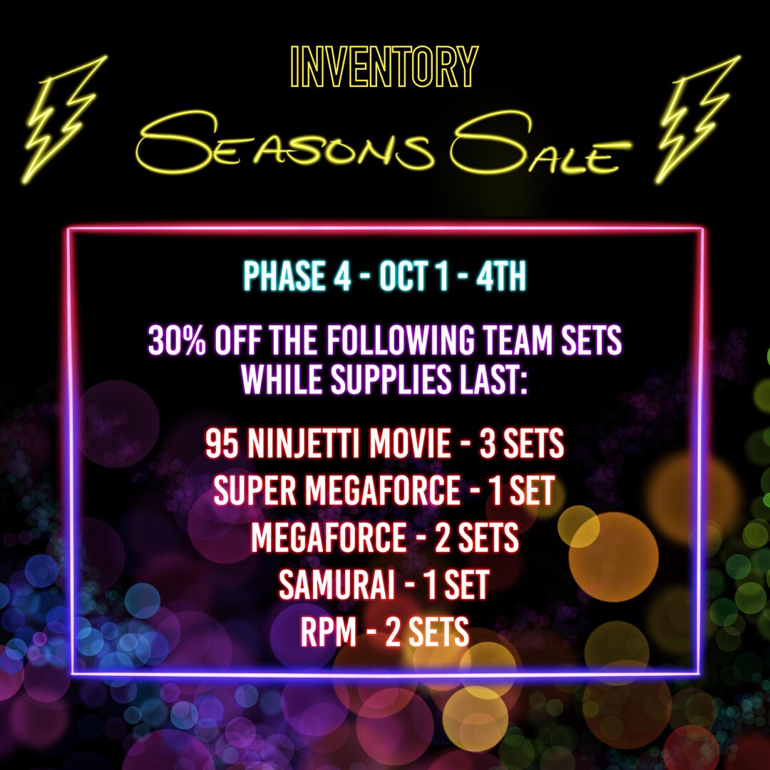 Inventory Seasons Sale - Etsy