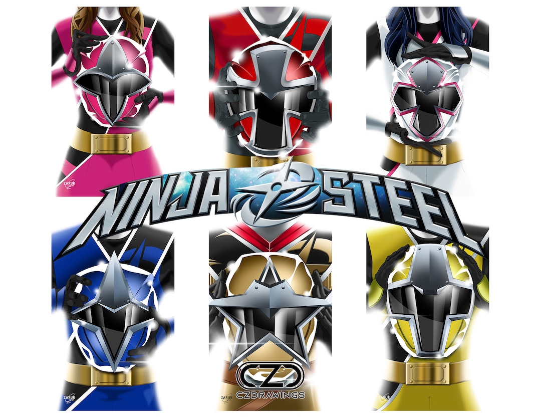 Ninja Steel Homage Prints - Etsy