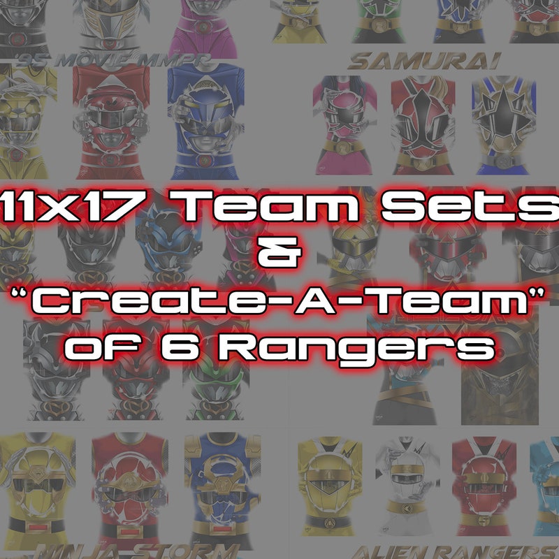 Power Ranger Helmet Set - Etsy