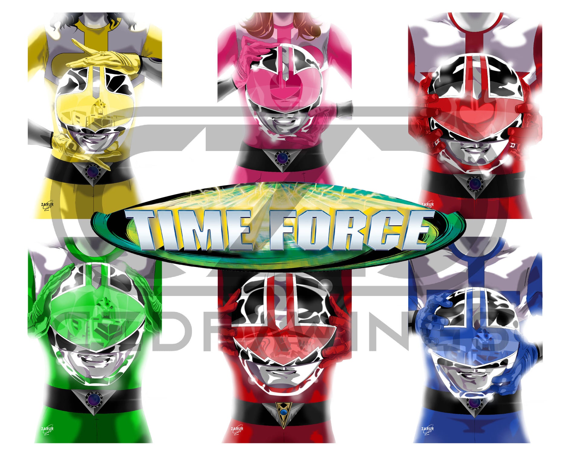 Time Force Prints - Etsy