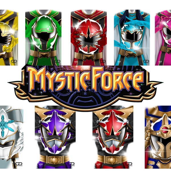 Power Ranger Mystic Force - Etsy