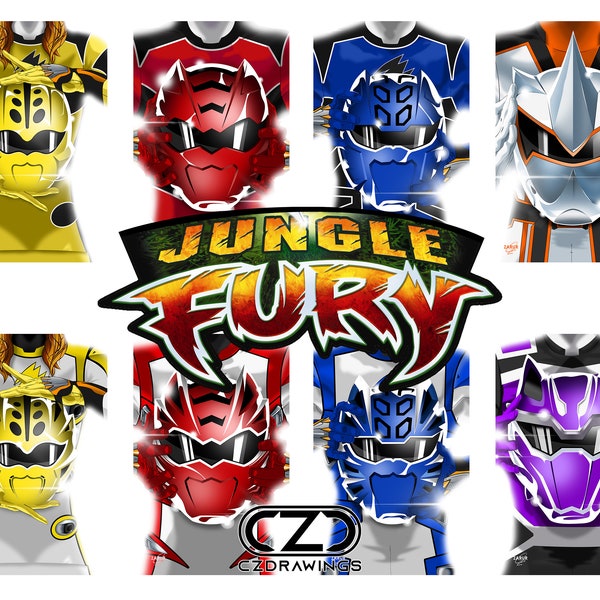 Jungle Fury Costume - Etsy