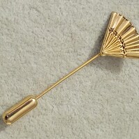 Minimalist, Modern Shawl Pin, Scarf Pin, Sweater Pin, Brooch in Bronze ...