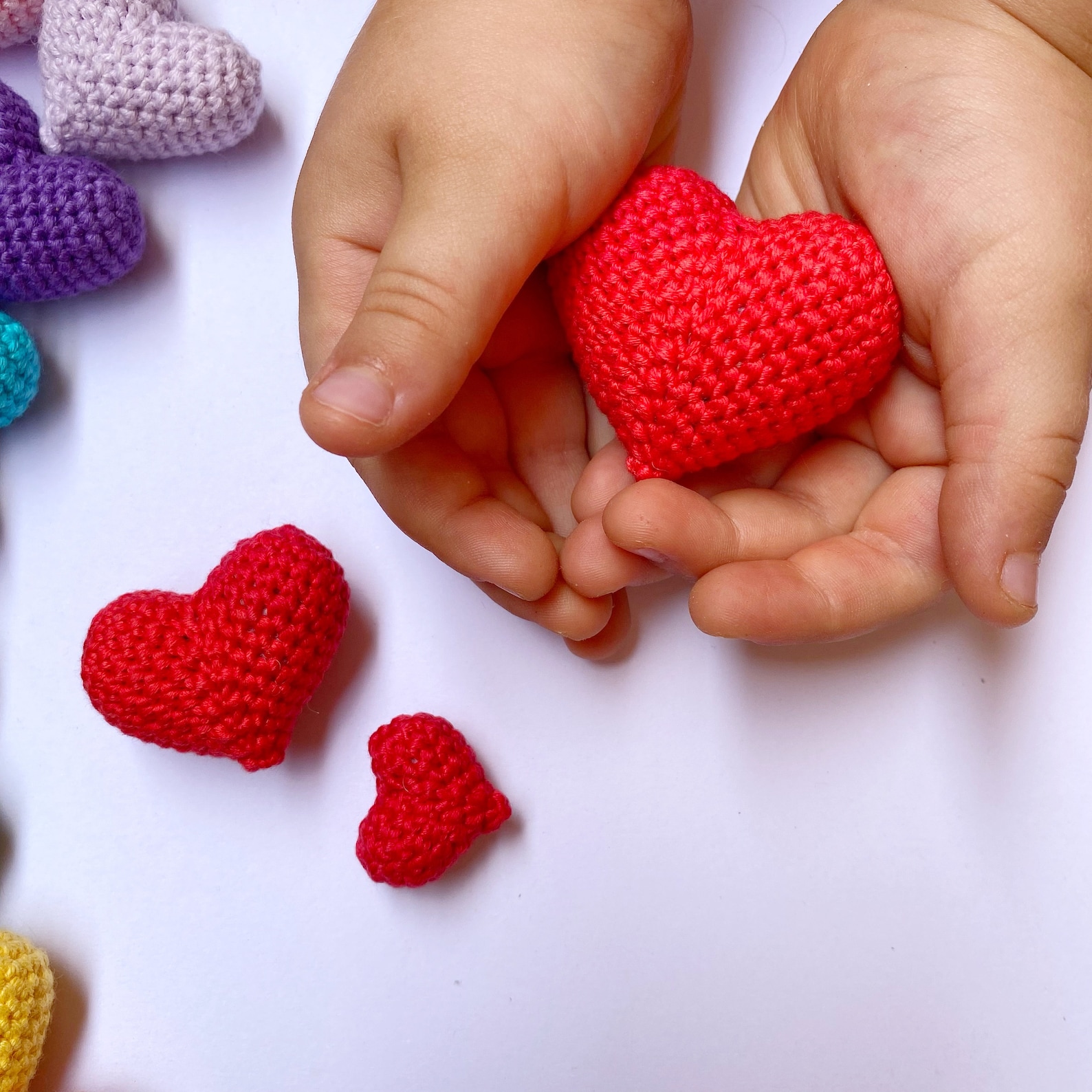 Heart Crochet Pattern, 3 SIZES Heart Crochet Pattern [ENGLISH ONLY] - Etsy