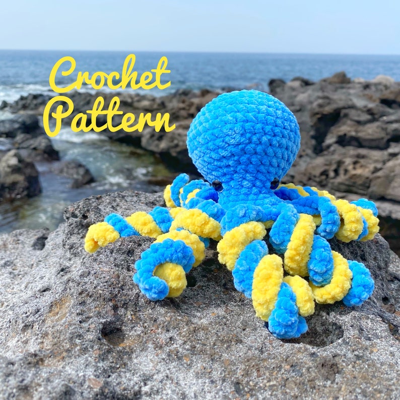 Octopus Amigurumi Crochet Pattern Tutorial Crochet Amigurumi - Etsy
