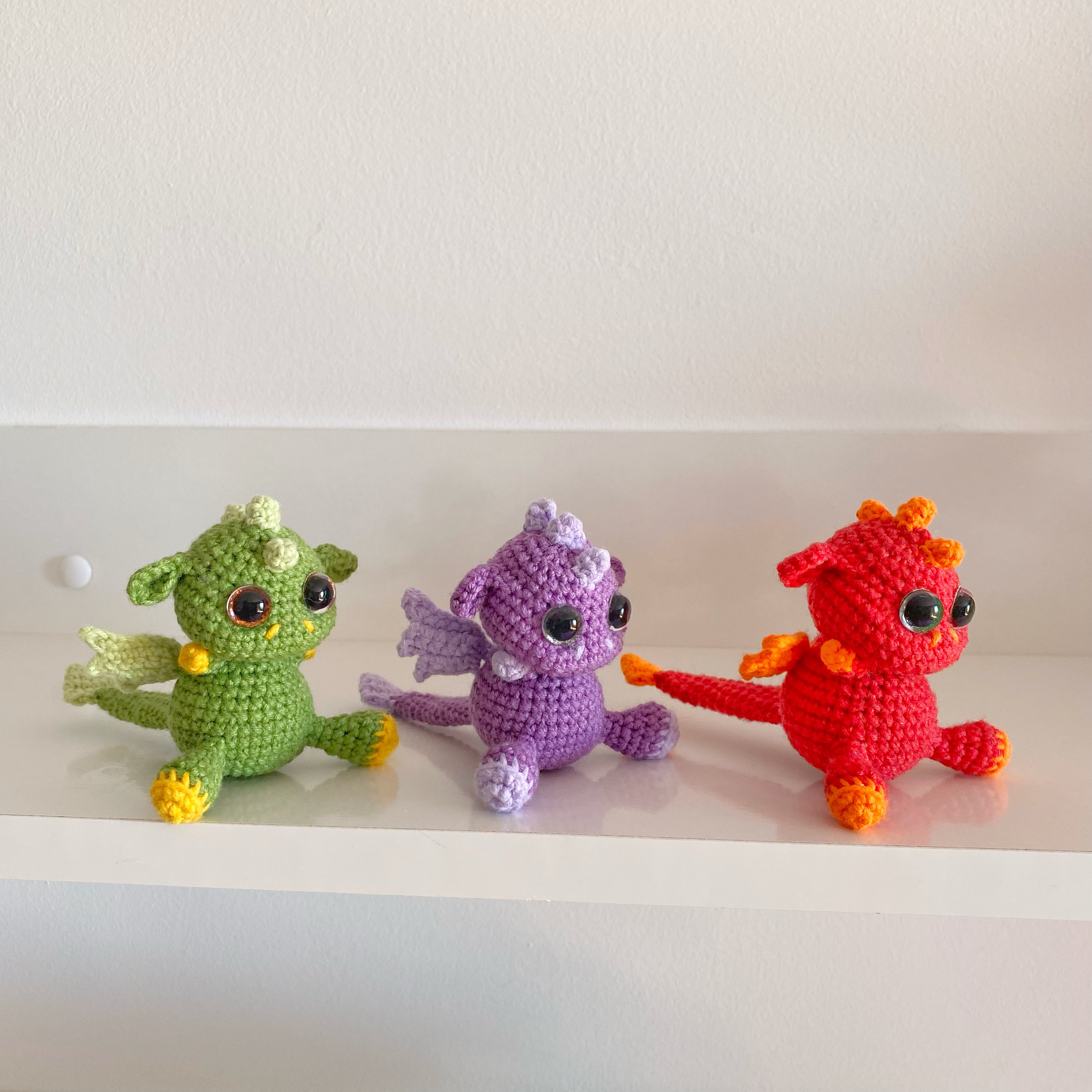 Baby Dragon Crochet Pattern Amigurumi Tutorial New Year - Etsy