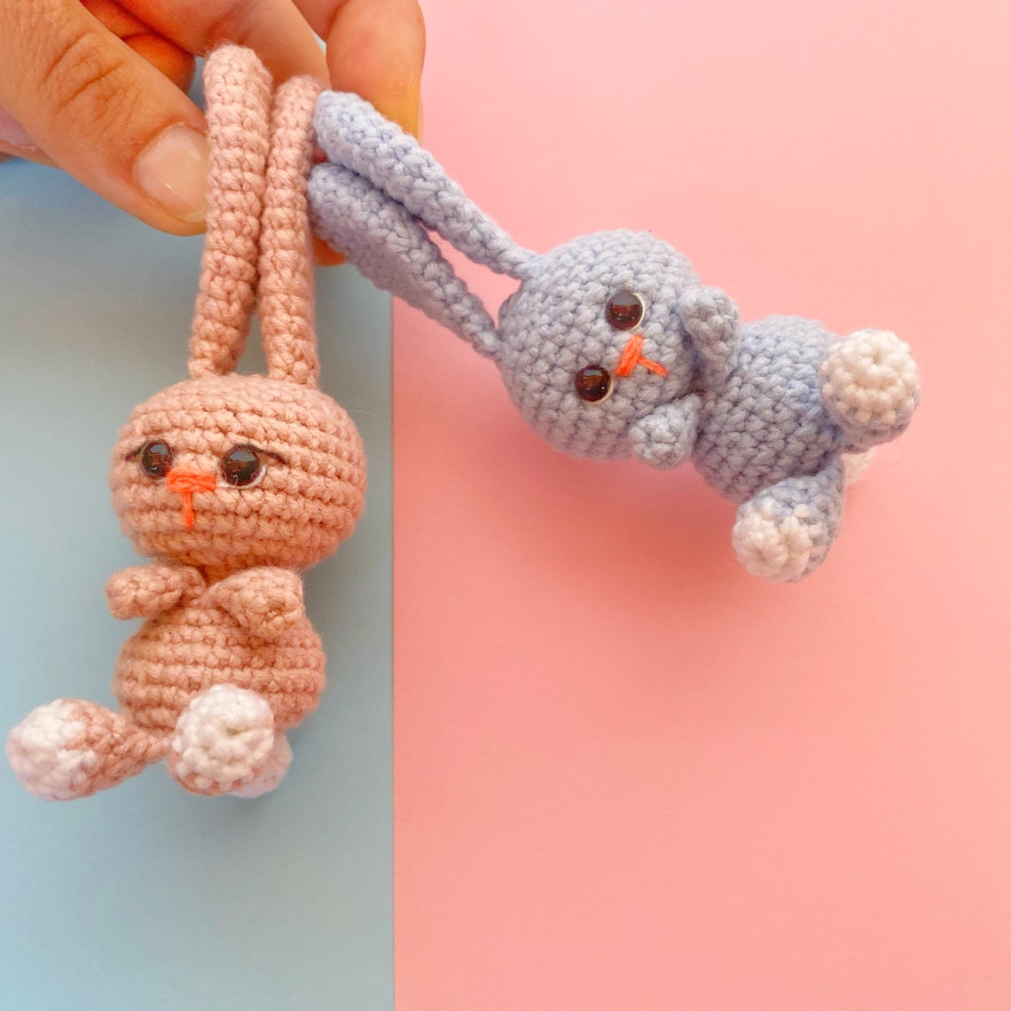NO SEW Rabbit Crochet Pattern Bunny Crochet Tutorial - Etsy