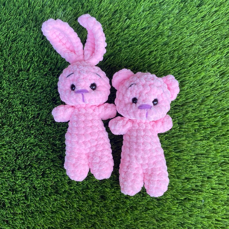 Mimi the Bunny and Teddy Crochet Pattern [ENGLISH ONLY] - Etsy