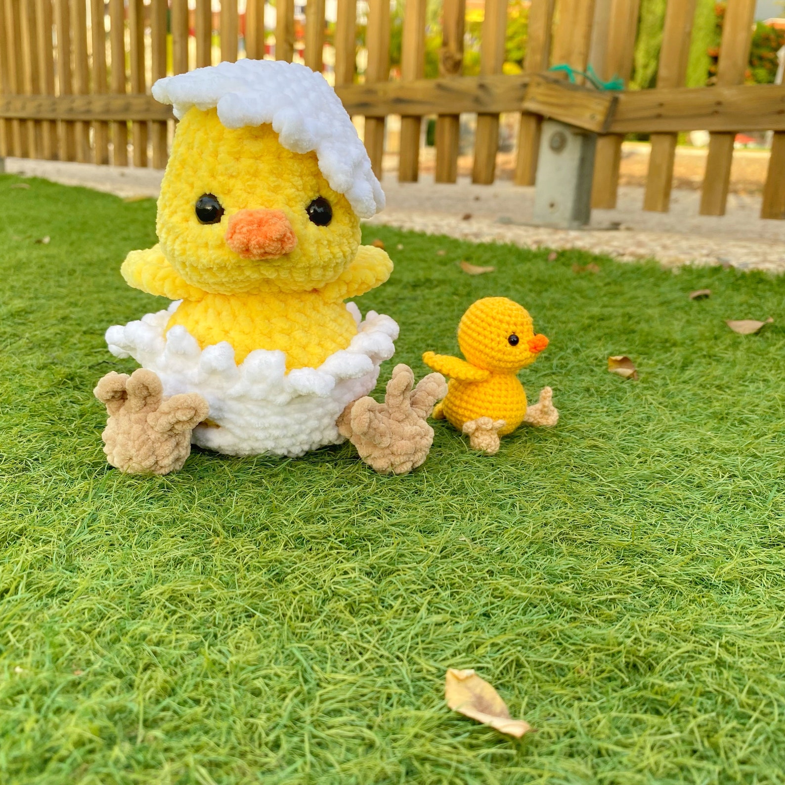 Easter Chick and Bunny With Basket and Eggs [ENGLISH ONLY] - Etsy