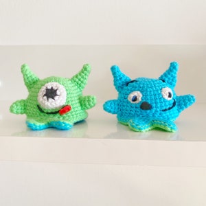 Reversible Monster Crochet Pattern Amigurumi [ENGLISH ONLY] - Etsy
