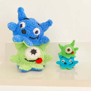 Reversible Monster Crochet Pattern Amigurumi [ENGLISH ONLY] - Etsy