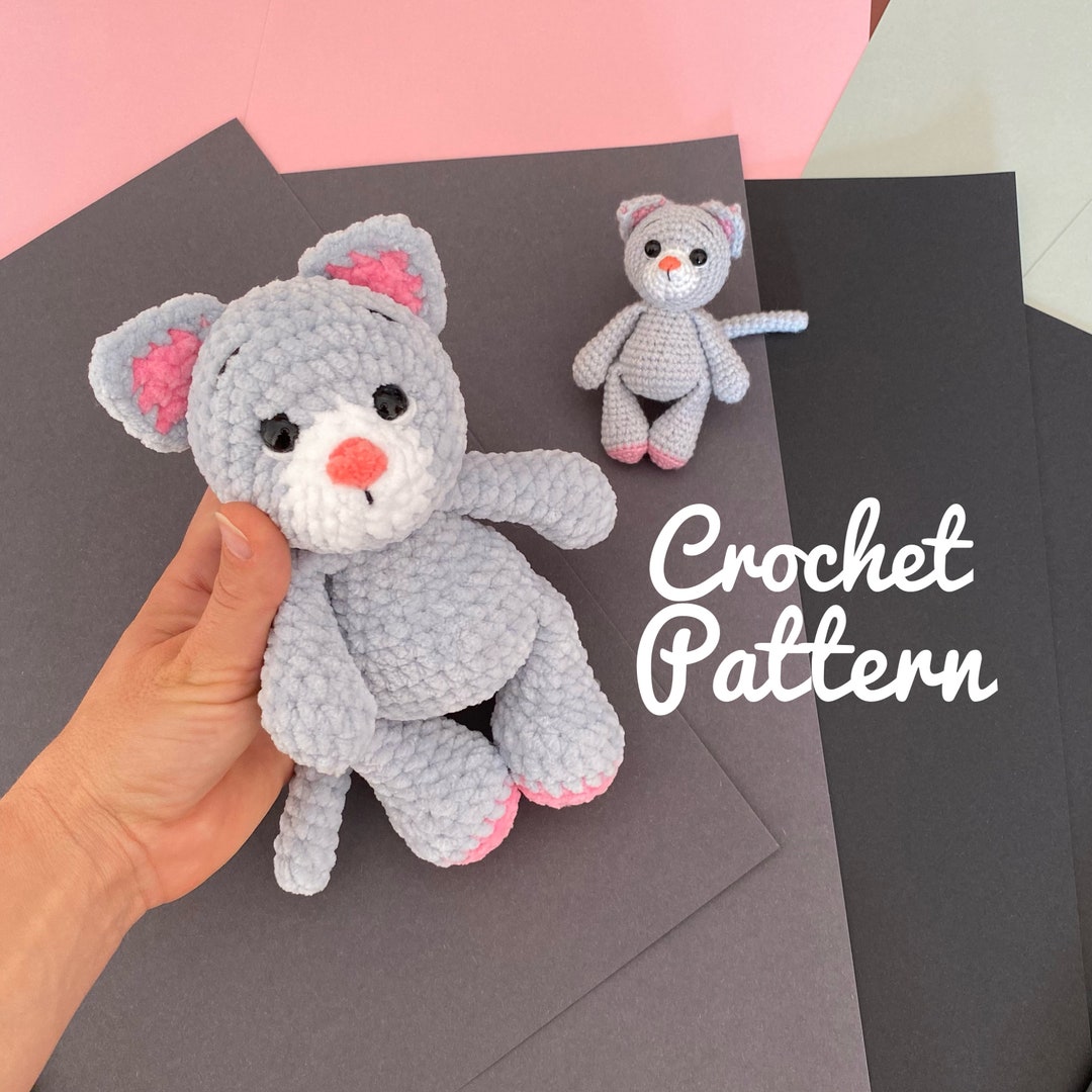 Kitty Cat Crochet Pattern Amigurumi [ENGLISH ONLY] - Etsy
