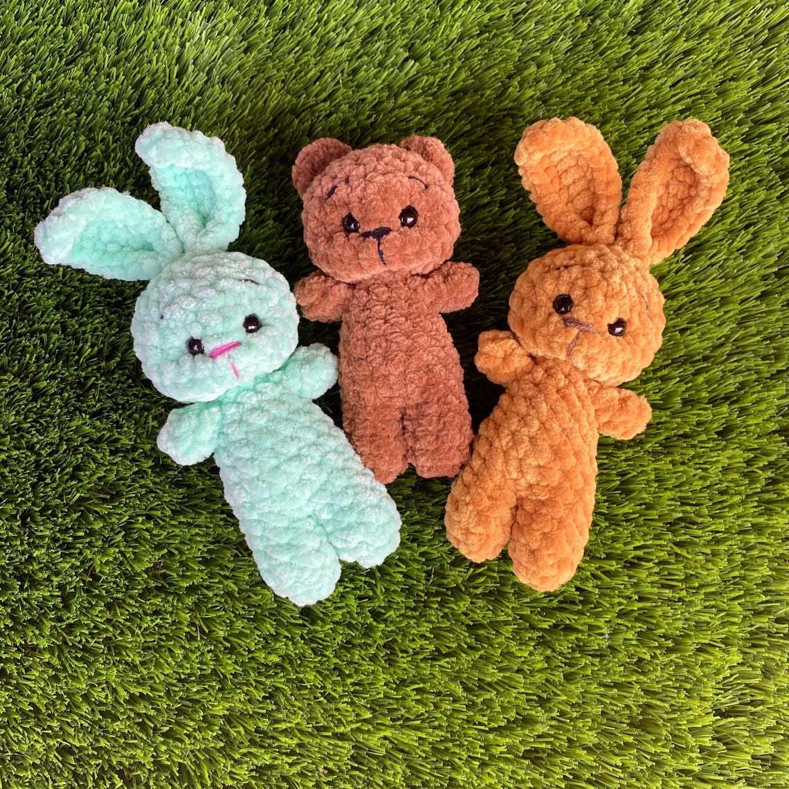 Mimi the Bunny and Teddy Crochet Pattern [ENGLISH ONLY] - Etsy
