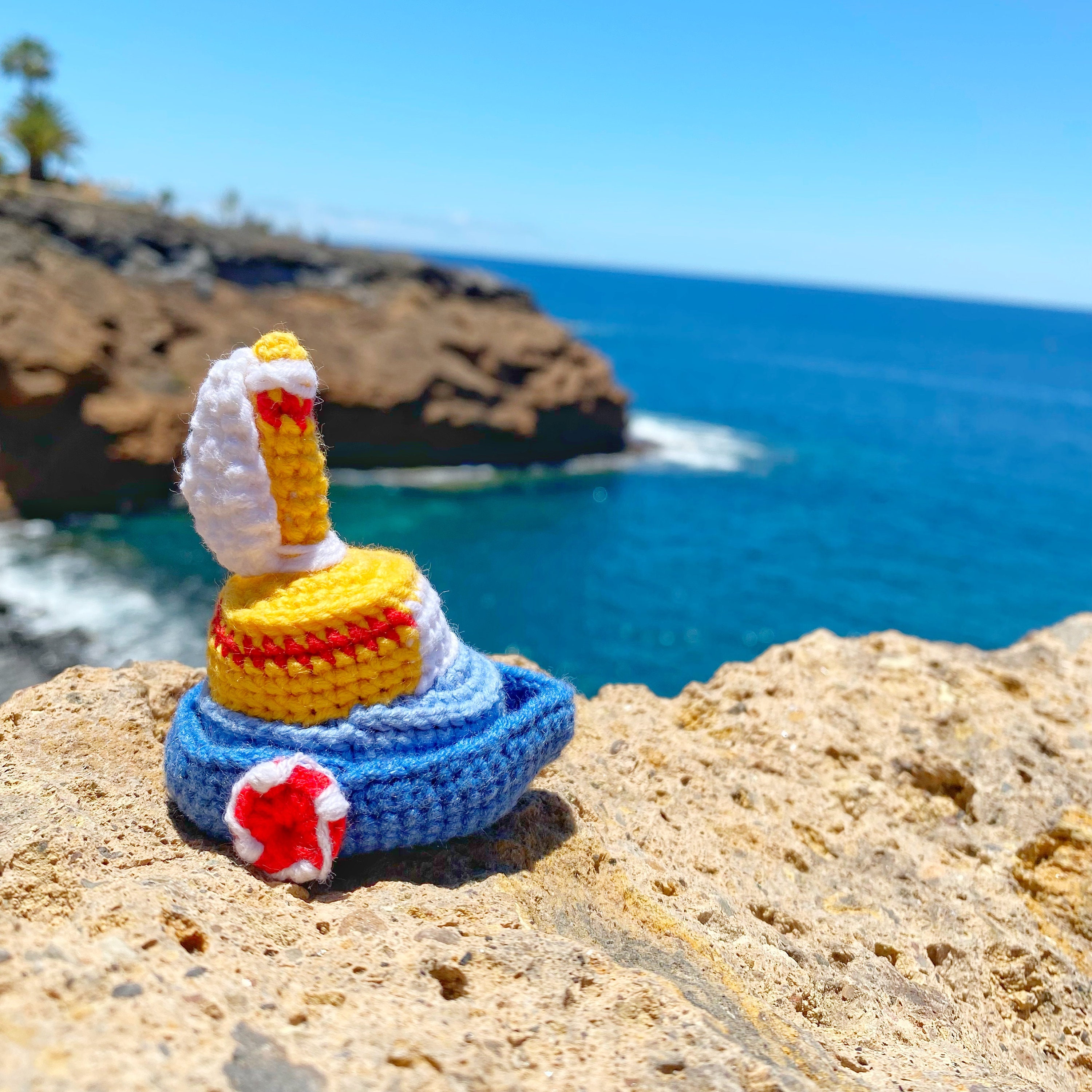 Little Ship Crochet Pattern Amigurumi Sail Boat Tutorial | Etsy