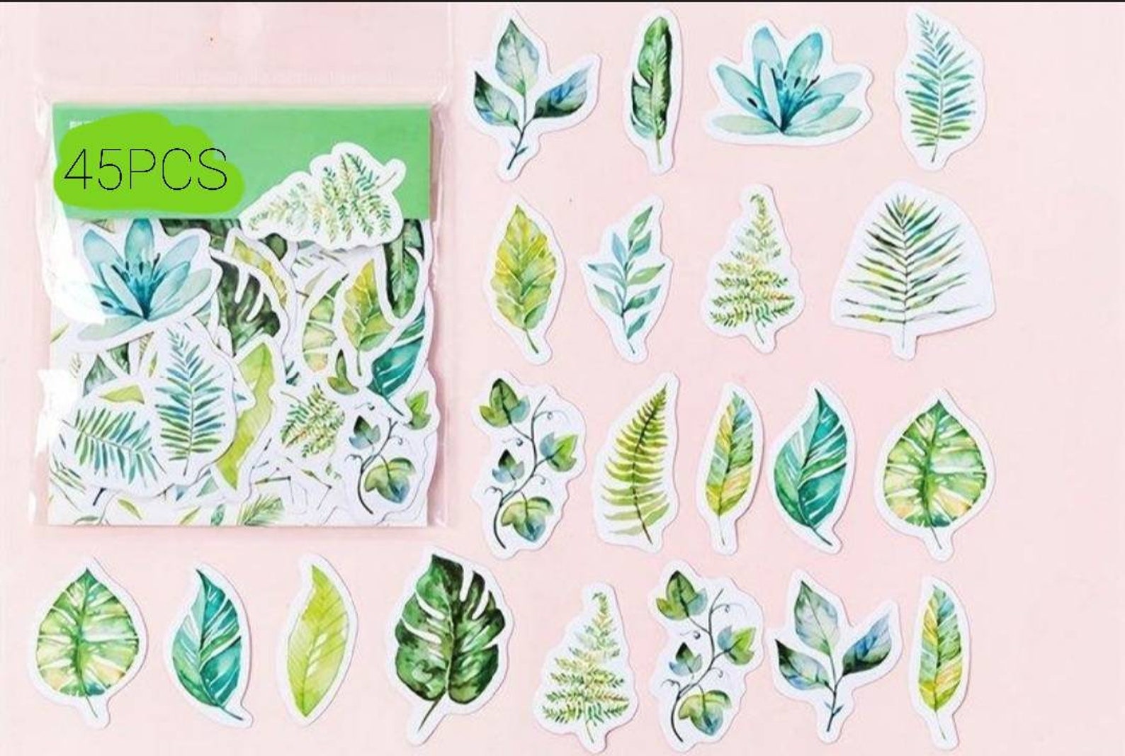45pcs Flower Sticker Pack Flower Stickers Journaling - Etsy