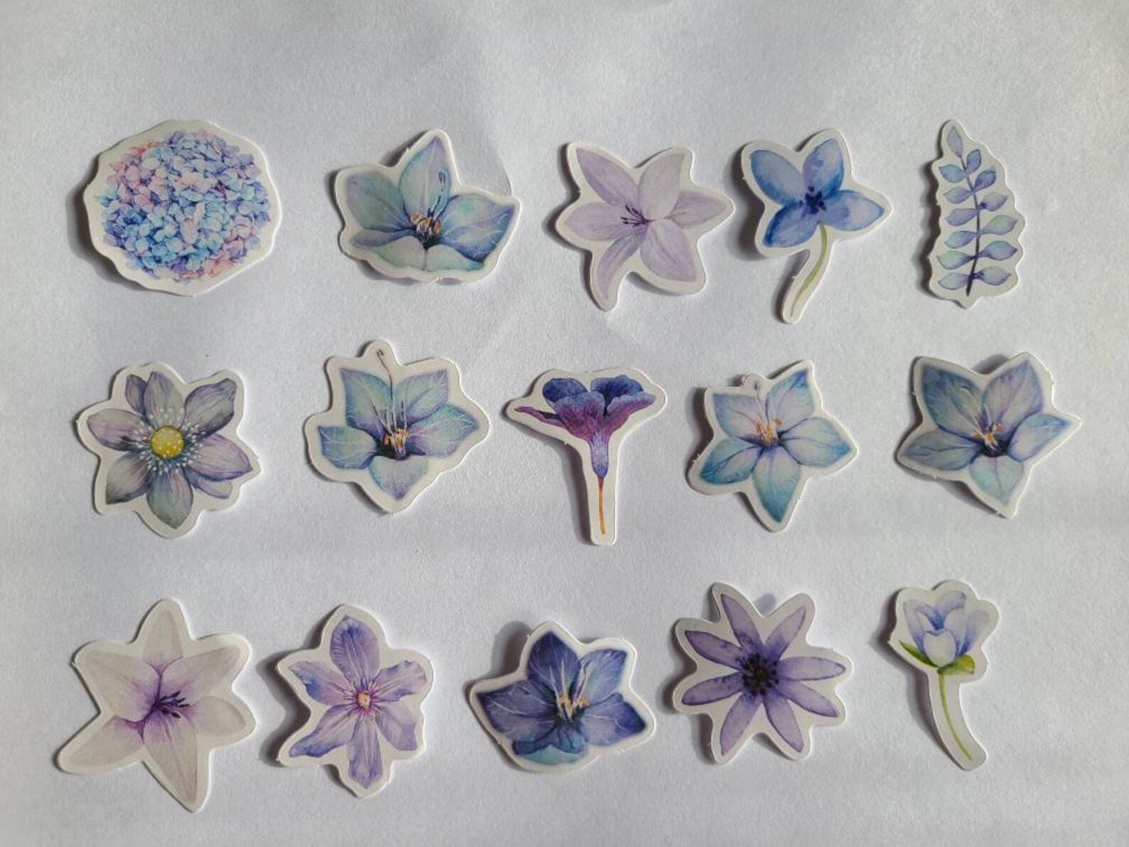 45pcs Flower Sticker Pack Flower Stickers Journaling | Etsy