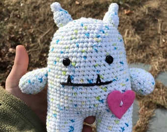 Big Little Maven Monster Knotted Lovey Crochet Monster PATTERN - Etsy UK