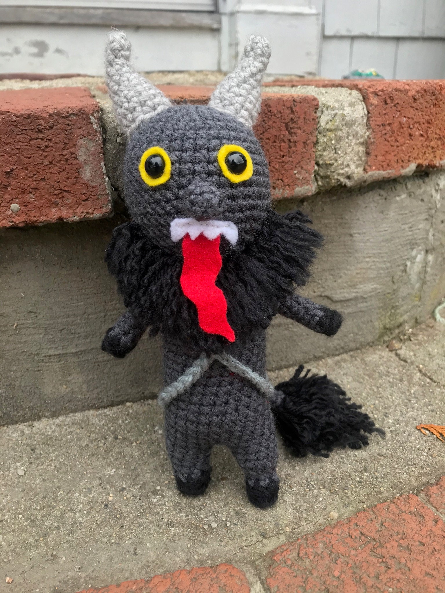 Krampus PATTERN ONLY - Etsy