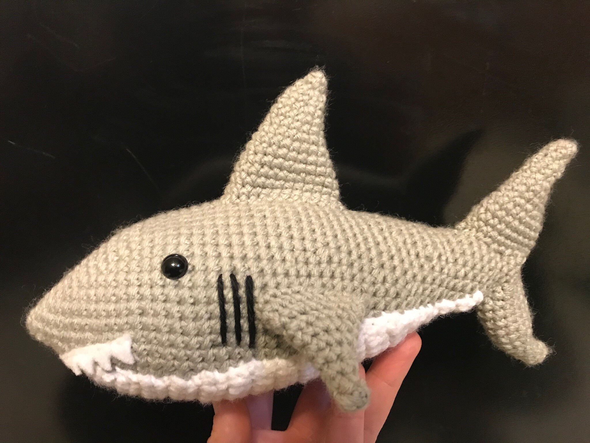 Great White Shark PATTERN ONLY - Etsy