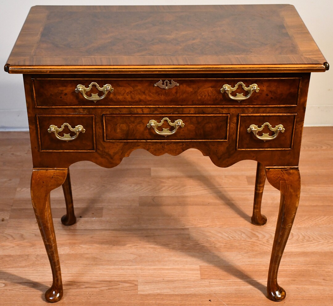 1930s Queen Anne Burl Walnut Lowboy / Dresser - Etsy