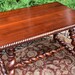 19th Merklin Victorian Solid Mahogany Twisted Legs Parlor Center Table ...