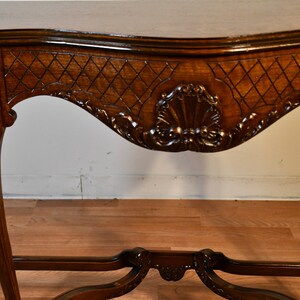 1930s John Wanamaker NY French Carved Walnut Console Table - Etsy