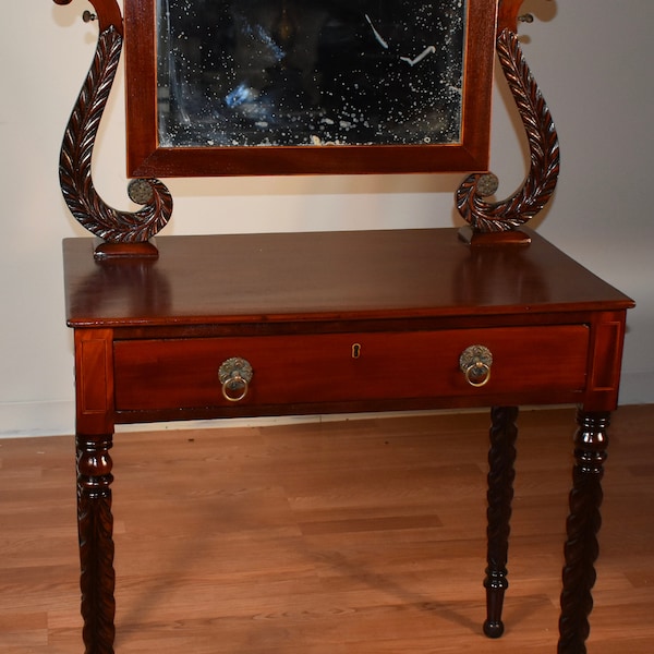 Antique Federal Desk - Etsy