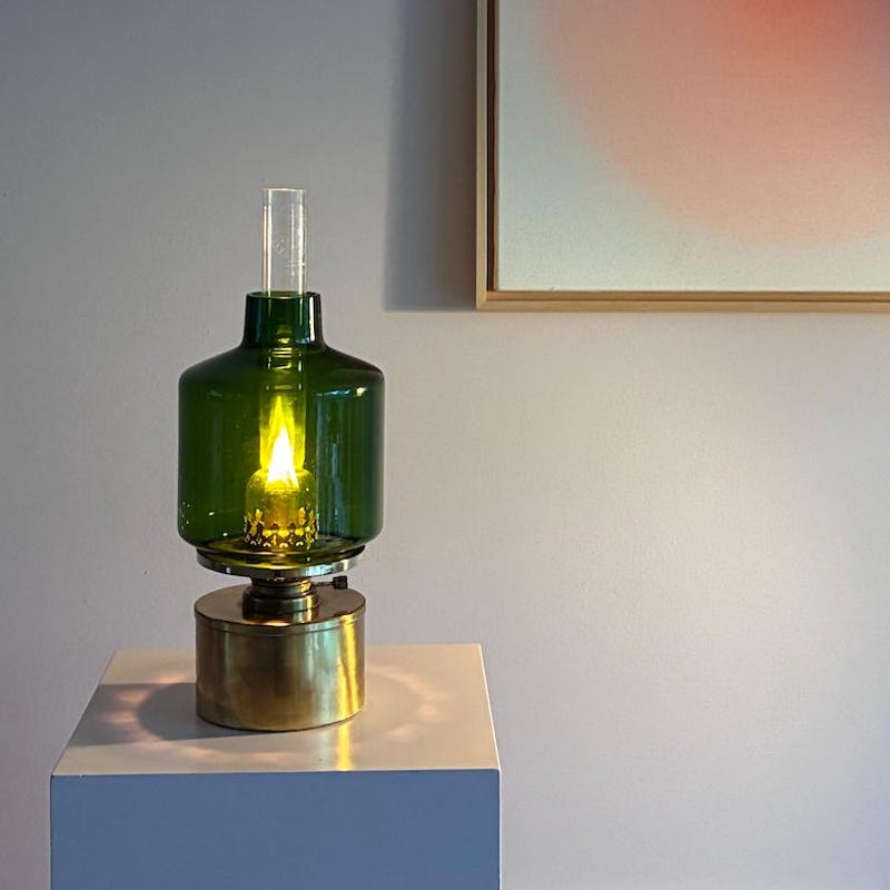 Swedish Oil Lamp - Etsy