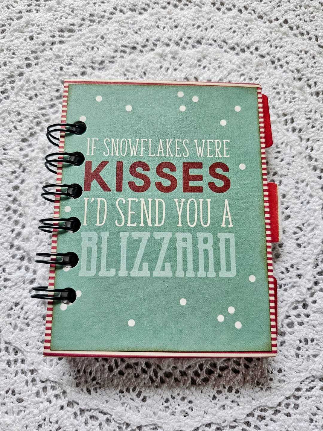 Mini Notebook, Dividers, Divided Notebook, Spiral Notebook - Etsy