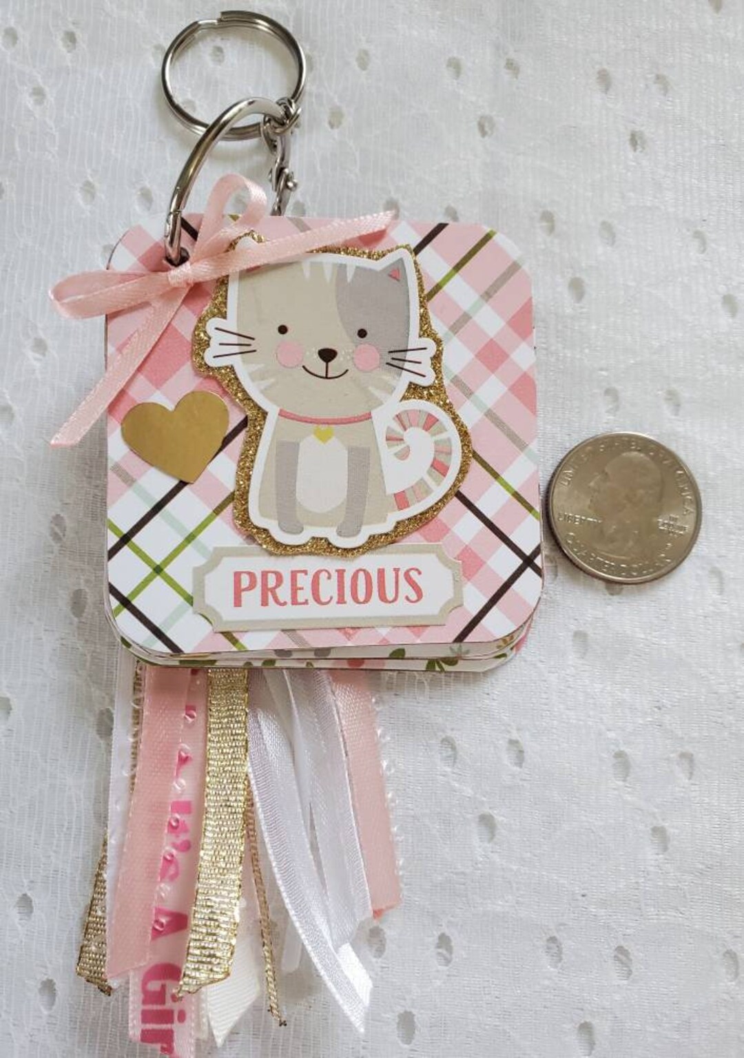 Keychain Brag Book, Keychain Album, Baby Keychain Album, Tiny Photo ...