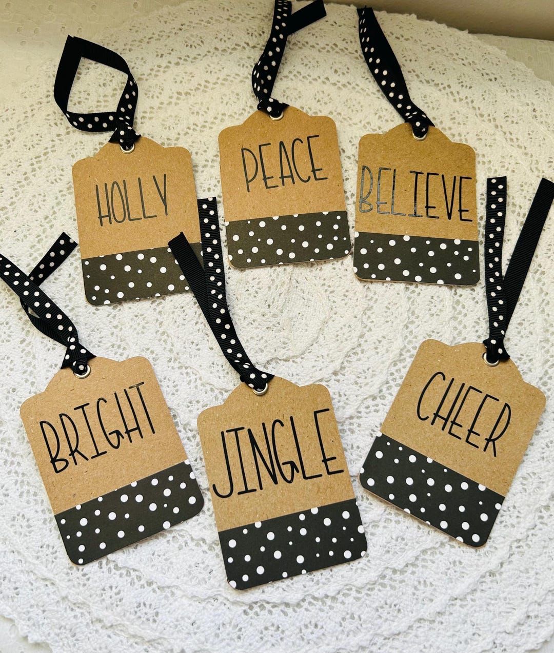 Minimalistic Gift Tags, Farmhouse Gift Tags, Christmas Tags, Christmas ...