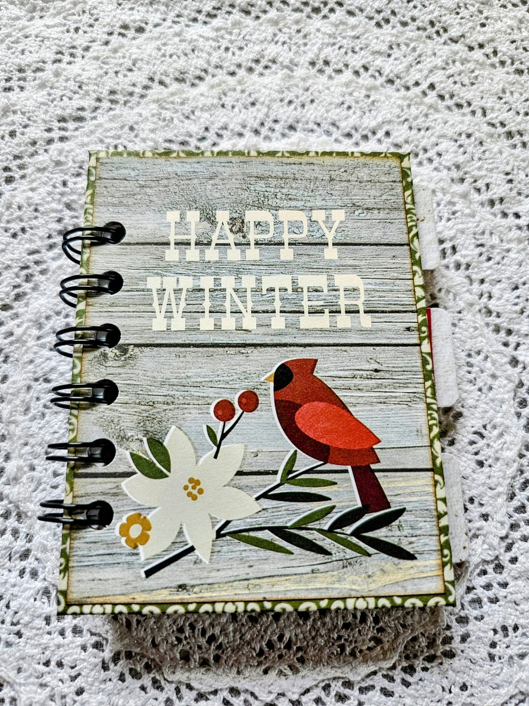 Mini Notebook, Dividers, Divided Notebook, Spiral Notebook - Etsy