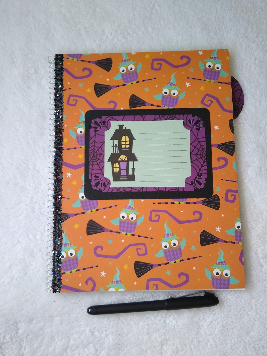 Halloween Notebook, Back to School, Spiral Notebook, Lined Notebook - Etsy