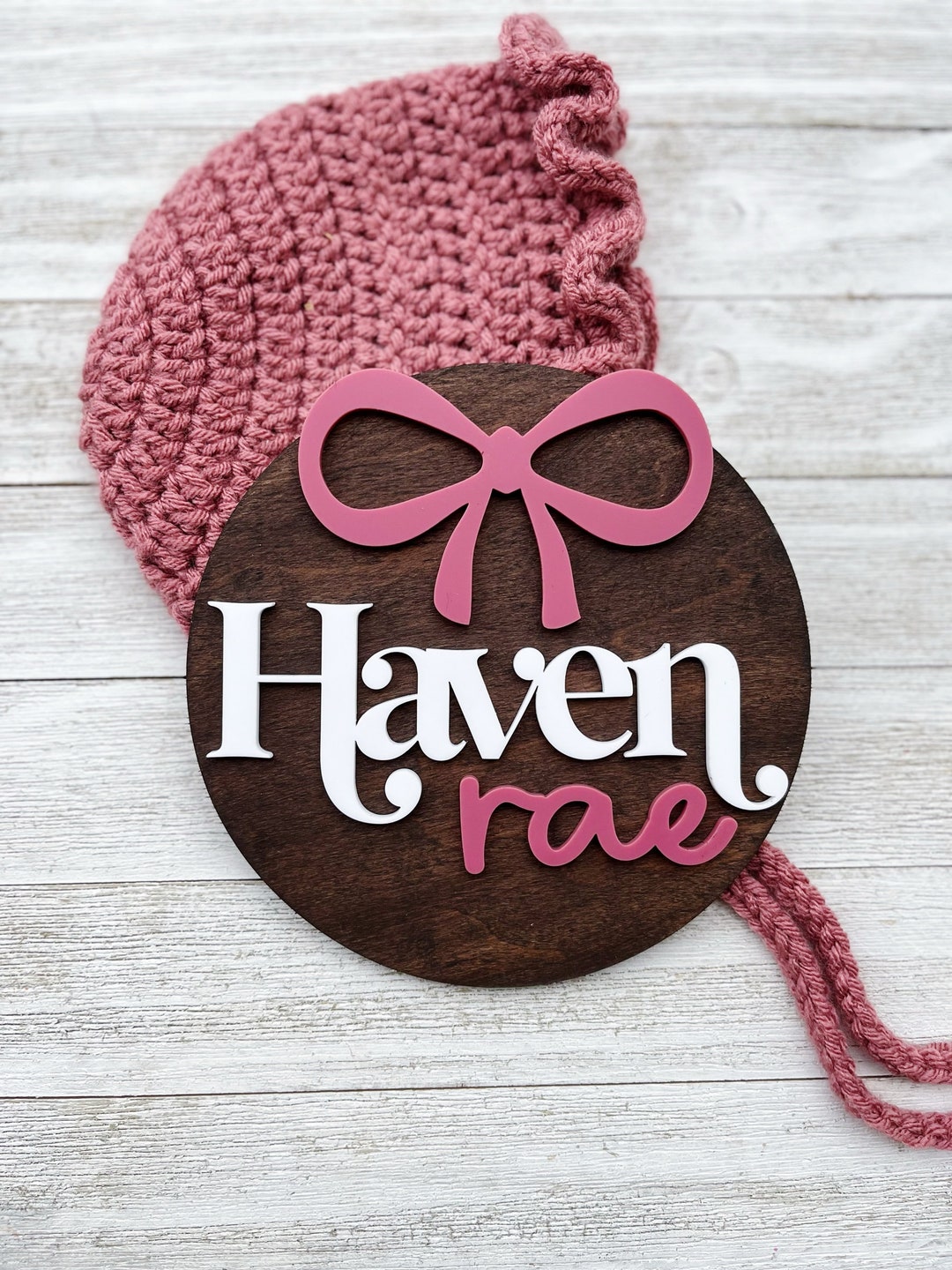 Birth Announcement Sign, Baby Name Announcement Sign, Hospital Baby ...