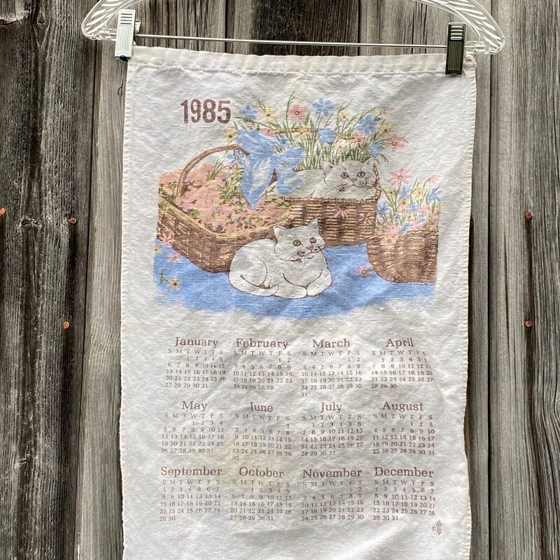 2026 Cloth Calendars - Etsy
