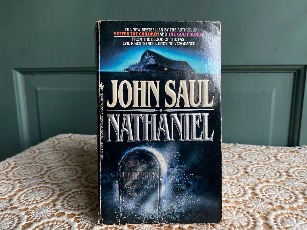 Nathaniel by John Saul | Vintage Horror Paperbacks - Etsy
