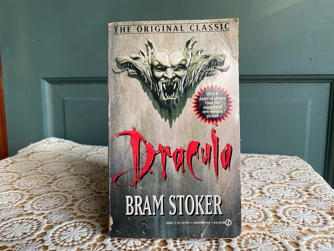 90s Movie Tie-in Paperback: Dracula by Bram Stoker | Vintage Horror Paperbacks | Signet ...