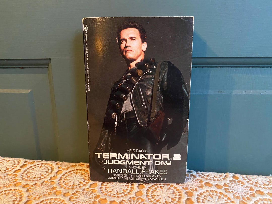 Terminator 2 by Randall Frakes | Bantam Books, Horror Paperback | Movie ...