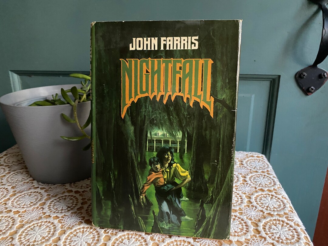 NIGHTFALL by John Farris - Hardcover Book Club Edition - Vintage Horror ...