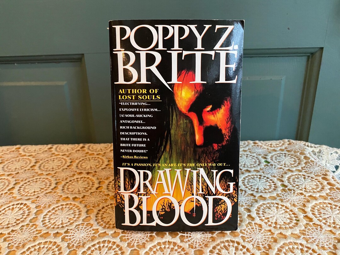 Drawing Blood by Poppy Z. Brite | Vintage Dell Horror Paperback | Nice ...