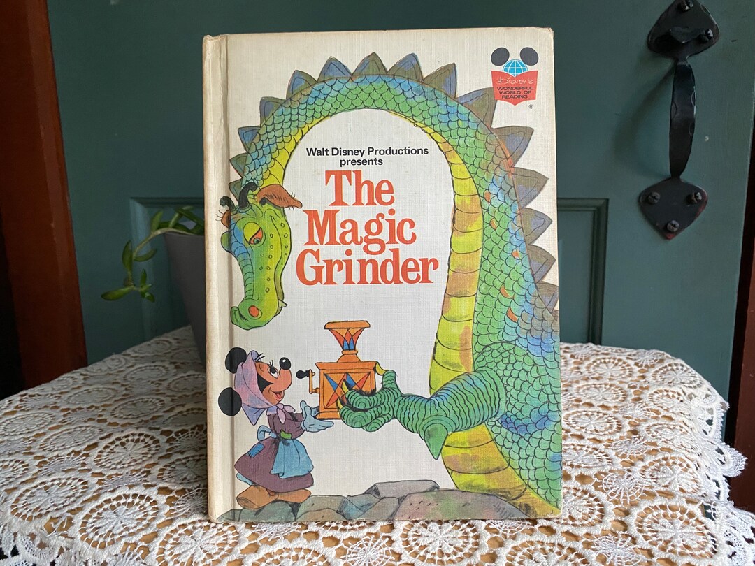 Walt Disney - the Magic Grinder Vintage Book 1970s Minnie Mouse - Etsy