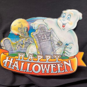 1997 Beistle Ghosts Die Cut Decor Pair Vintage Halloween Die Cuts - Etsy