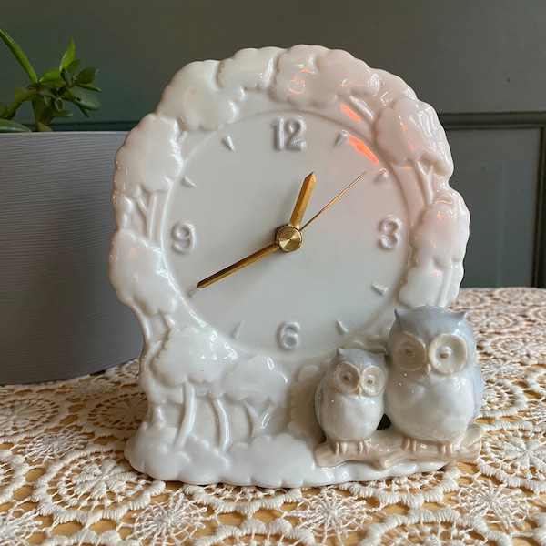Owl Clock - Etsy