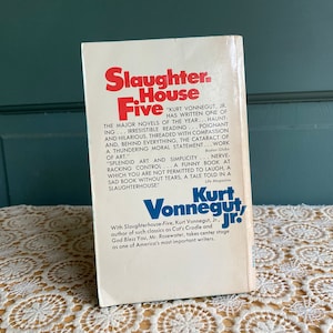 Vintage Slaughterhouse Five by Kurt Vonnegut | Dell Softcover | Light ...