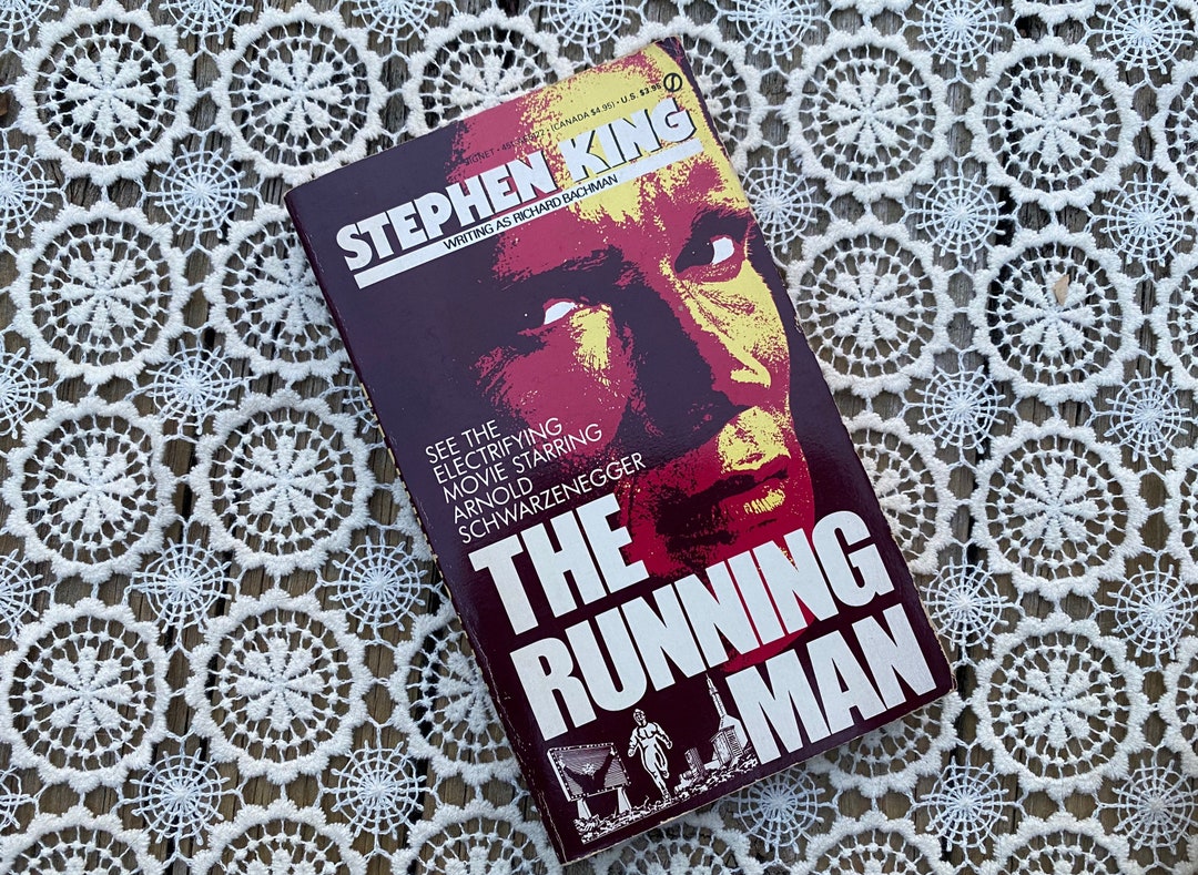 The Running Man by Richard Bachman • Vintage Stephen King Paperback ...